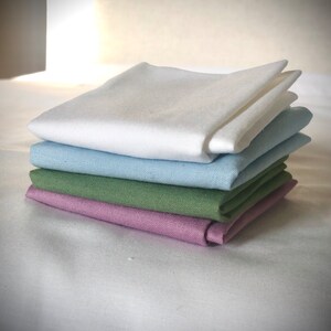 Solid White Pocket Square Video Tutorial Included Affordable, Groomsmen ...