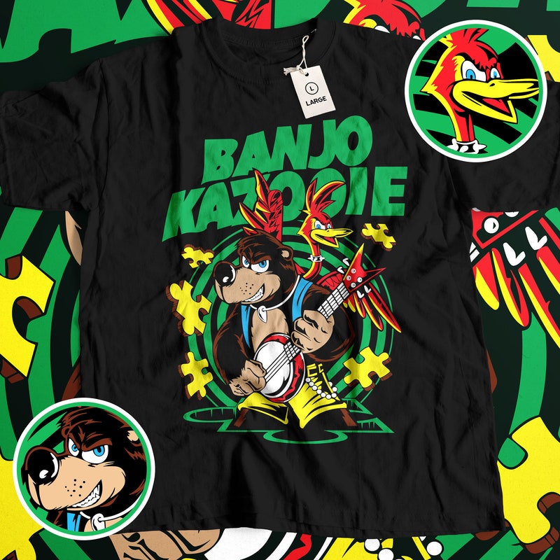 Banjo Kazooie - Etsy
