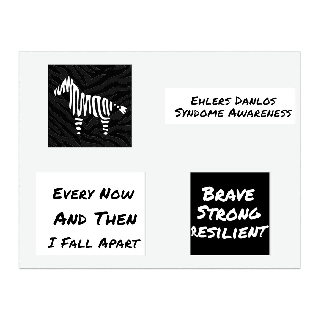 Ehlers Danlos Awareness Sticker Sheets - Etsy