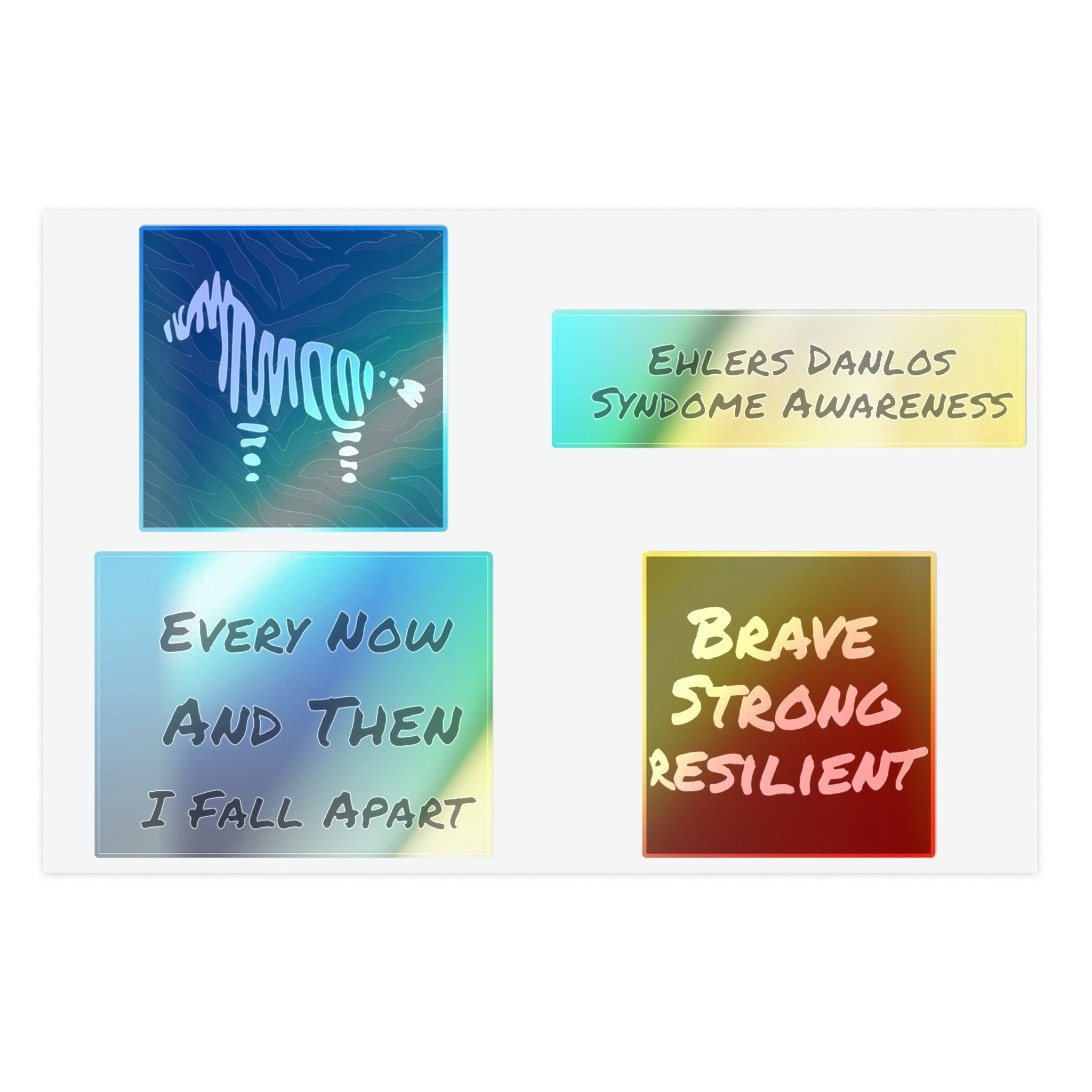 Ehlers Danlos Awareness Sticker Sheets - Etsy