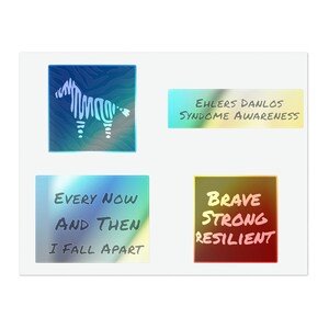 Ehlers Danlos Awareness Sticker Sheets - Etsy