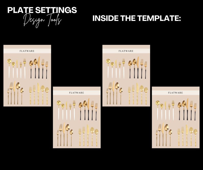 Plate Setting Design Tools for Wedding Planners | Wedding Planner ...