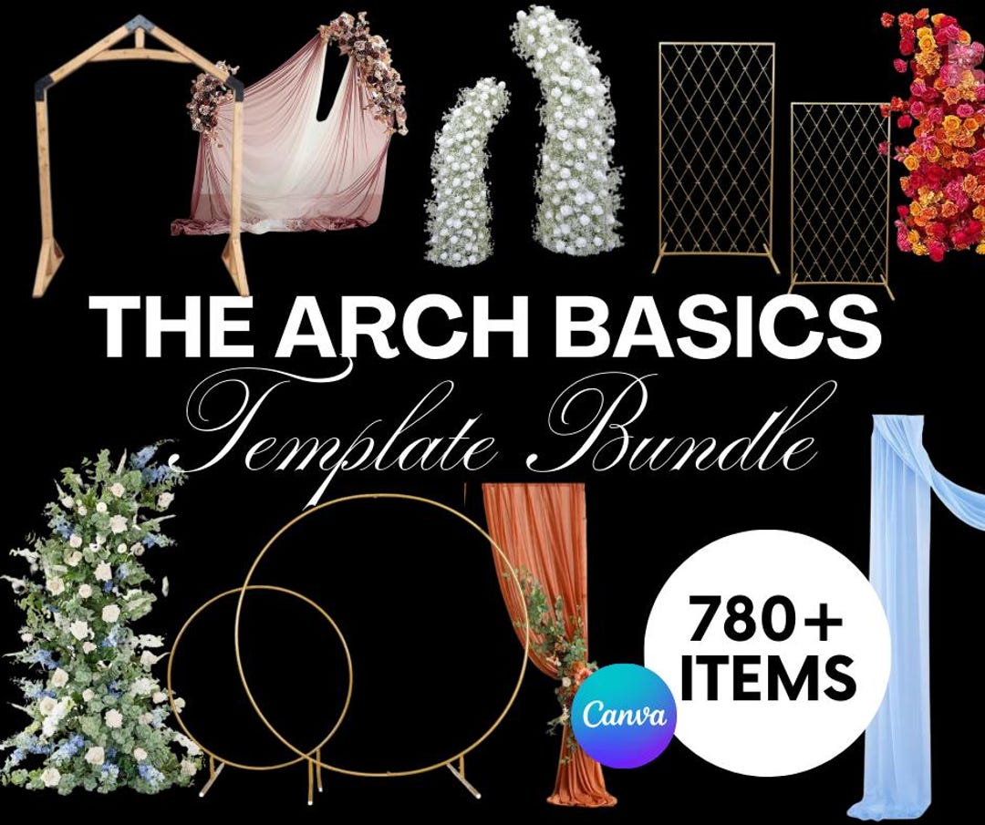 Arch Basics Visual Mockup BUNDLE | Arch Basics Template Bundle ...