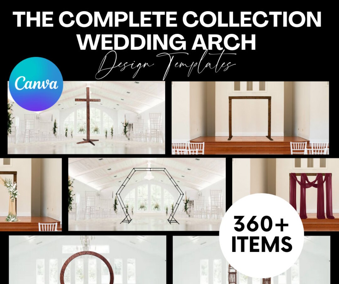Wedding Planner Design Template, Canva Wedding Template, Wedding Design ...