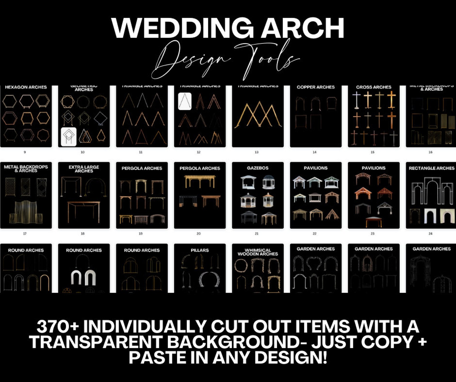 Wedding Planner Design Template, Canva Wedding Template, Wedding Design ...