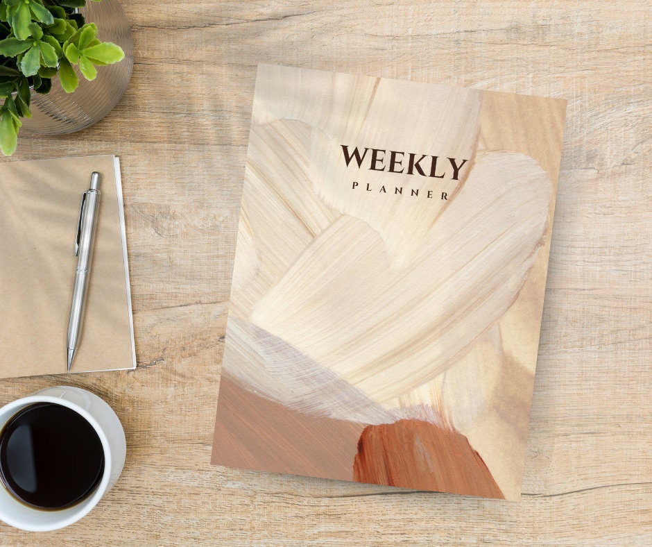 Weekly Planner, Weekly Planner Template, Printable Weekly Planner ...