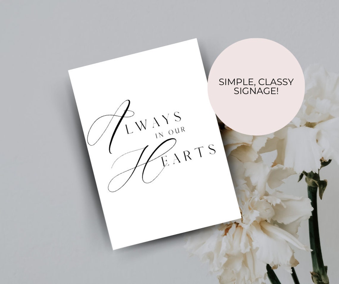 Elegant Wedding Table Numbers, Wedding Stationary Template, Printable ...