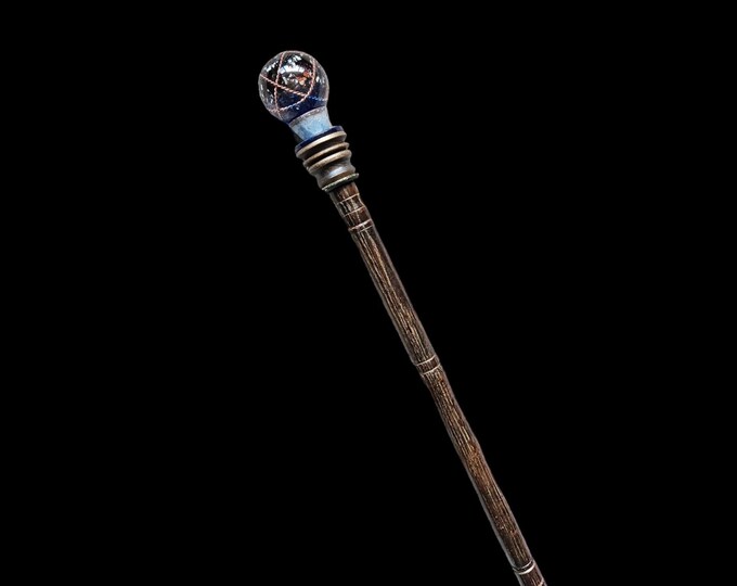Artisan Crafted Magic Staff With Removable Tops, 70" 3 in 1, Orgonite ...