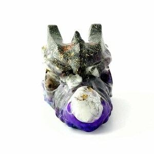 Crystal Orgonite Matrix Dragon, Orgone Healing Art, Spiritual ...