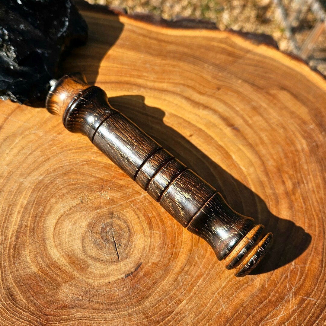 Custom Hand Made Oak Handle With Botl on Top and Threaded Insert on ...
