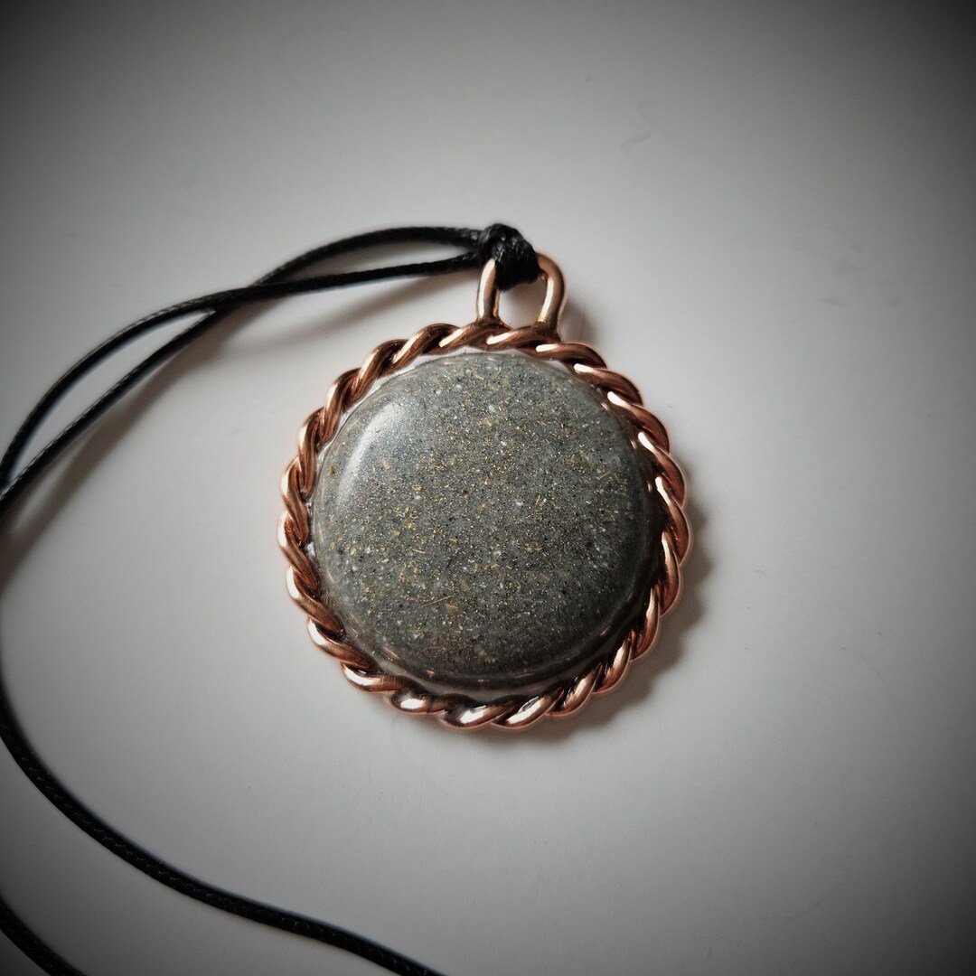 Tensor Ring and Orgonite Pendant Sacred Cubit Protection Functional Art ...