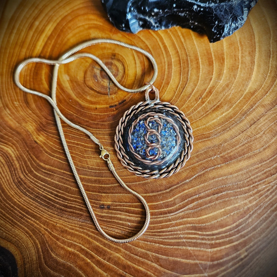 Deluxe Sacred Heart Activator Pendant With 14k Rose Gold Filled Chain ...