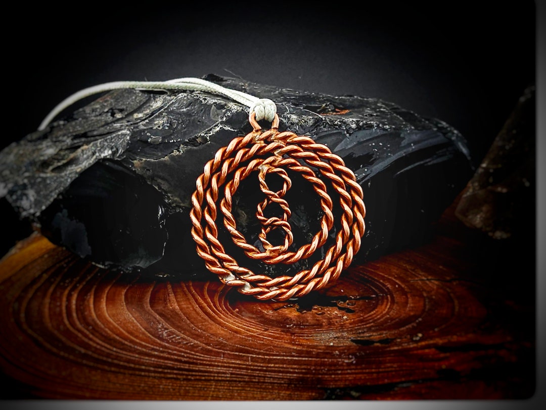 Sacred Heart Activator Tensor Ring Pendant Ascension Tools EMF - Etsy