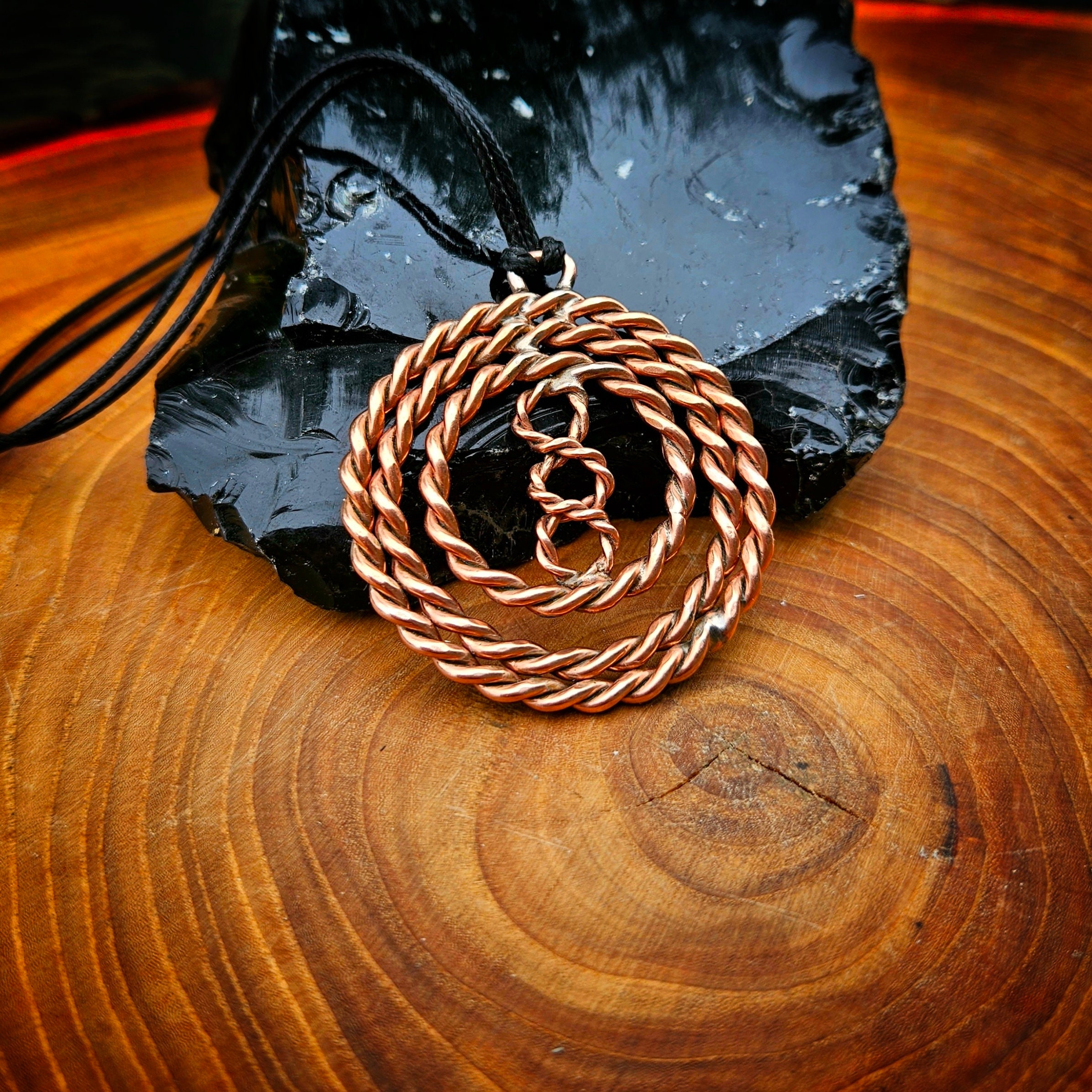 Sacred Heart Activator Tensor Ring Pendant Ascension Tools Spiritual ...