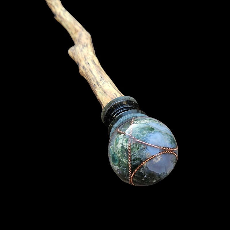 Wood Staff - Etsy