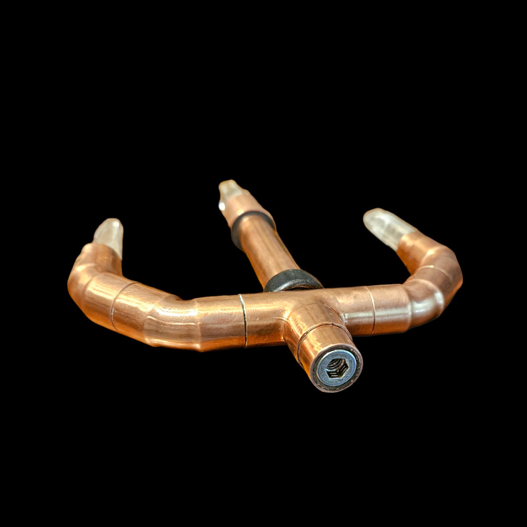 Trident Head Filled With Orgonite and Crystal Tips to Be Screwed Onto ...