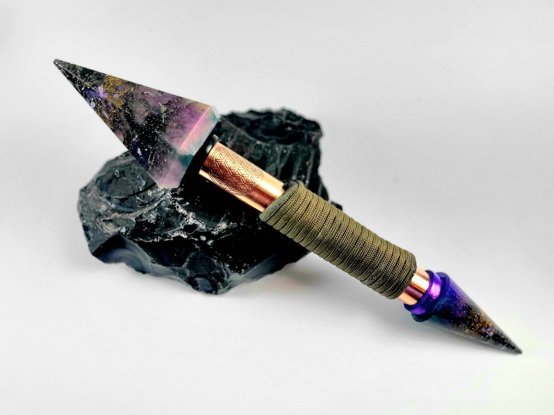 Custom Copper Orgonite Magic Wand Altar Tool Wizard Wand - Etsy