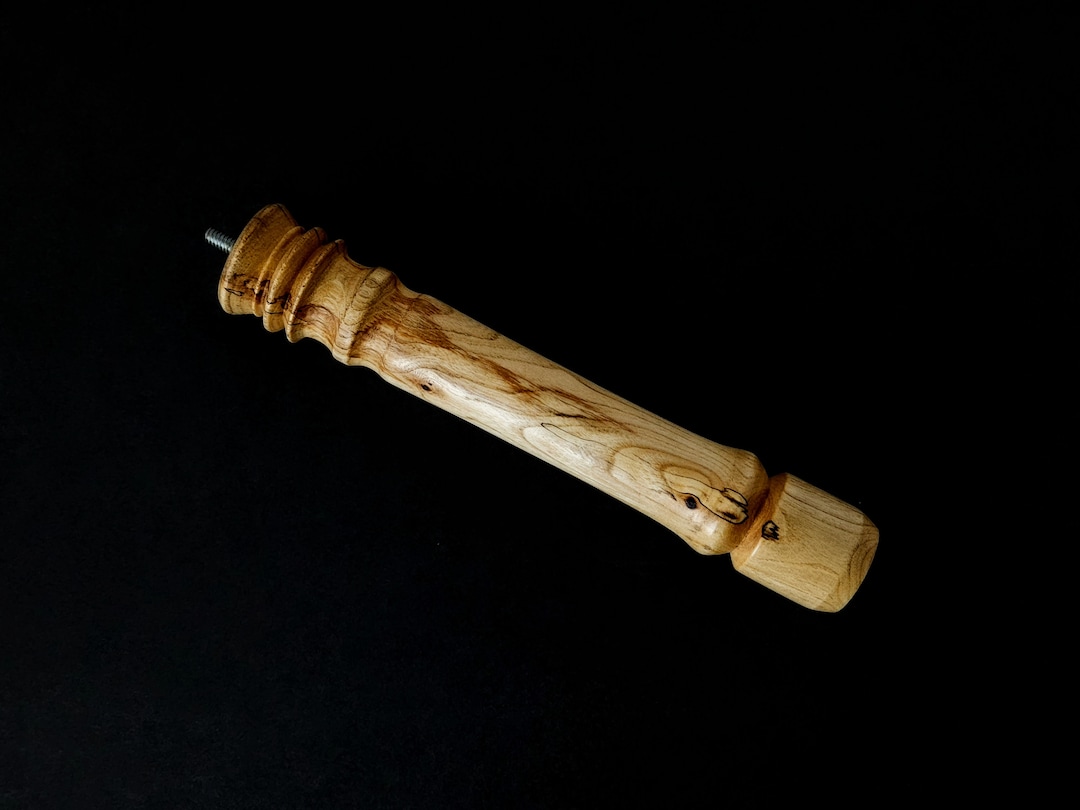 Custom Wood Magic Wand With Threaded Bolt and Insert on Ends for ...