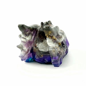 Crystal Orgonite Matrix Dragon, Orgone Healing Art, Spiritual ...