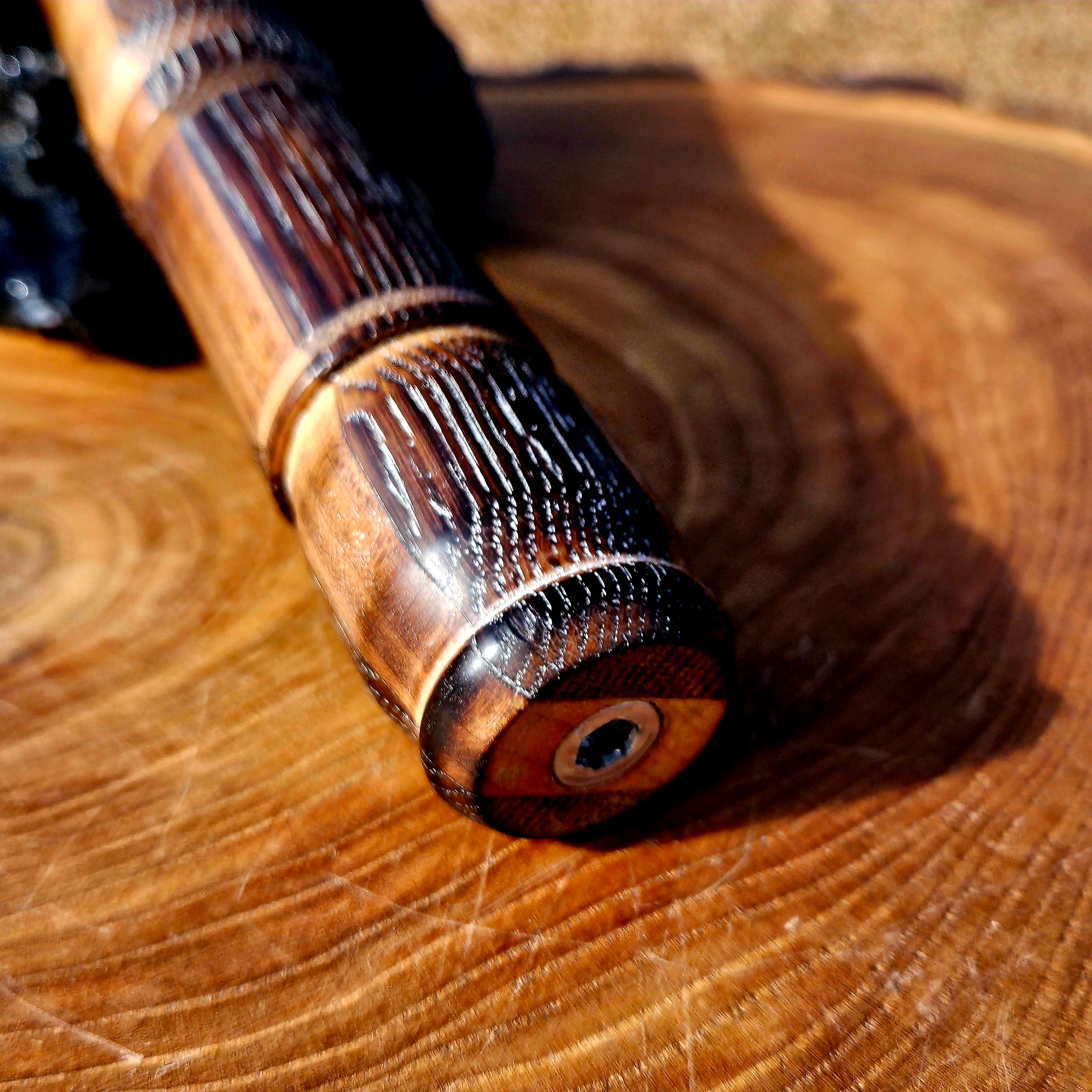 Custom Hand Crafted Oak and Alder Custom Wand to Be Used With Our Screw ...