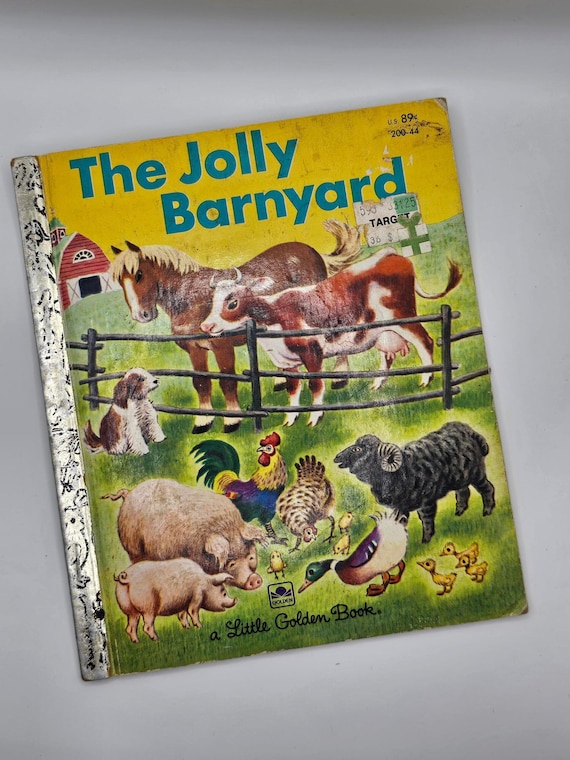 Jolly Barnyard Little Golden Book THE BOSS OF The Barnyard A Golden