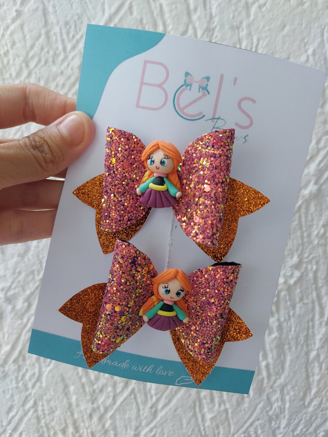 Disney Hair Bows, Cartoon Bows, Disney Hair Clips for Kids and Toddlers ...