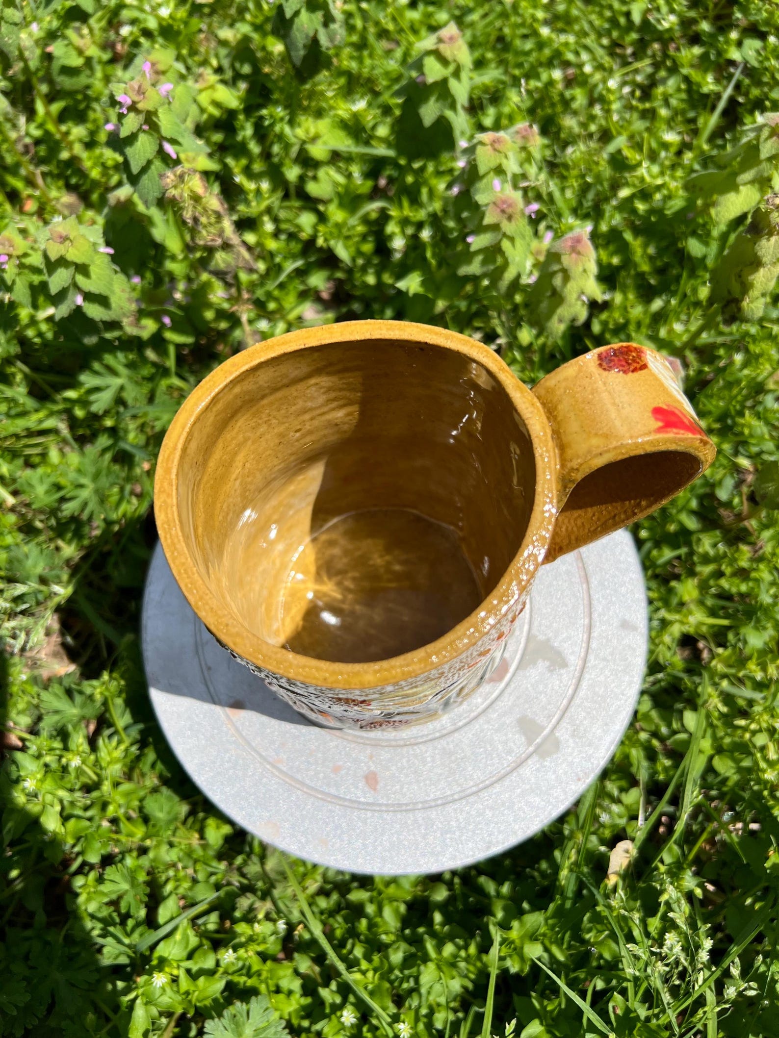 Elizabeth Mug Pottery Wheel Ceramic Clay Wildflowers Coffee Handmade - Etsy