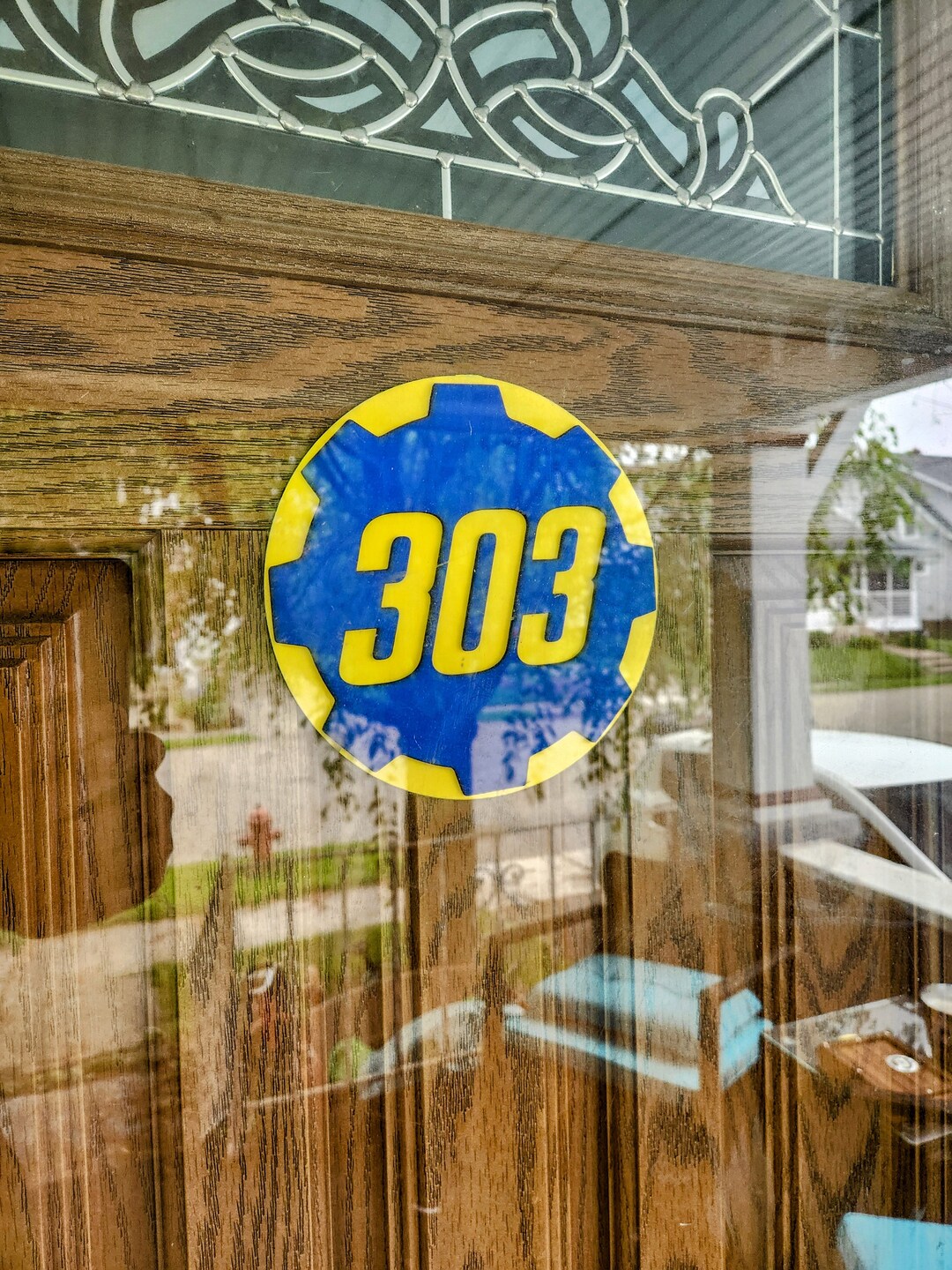 Fallout Vault Customizable Number Sign - Etsy