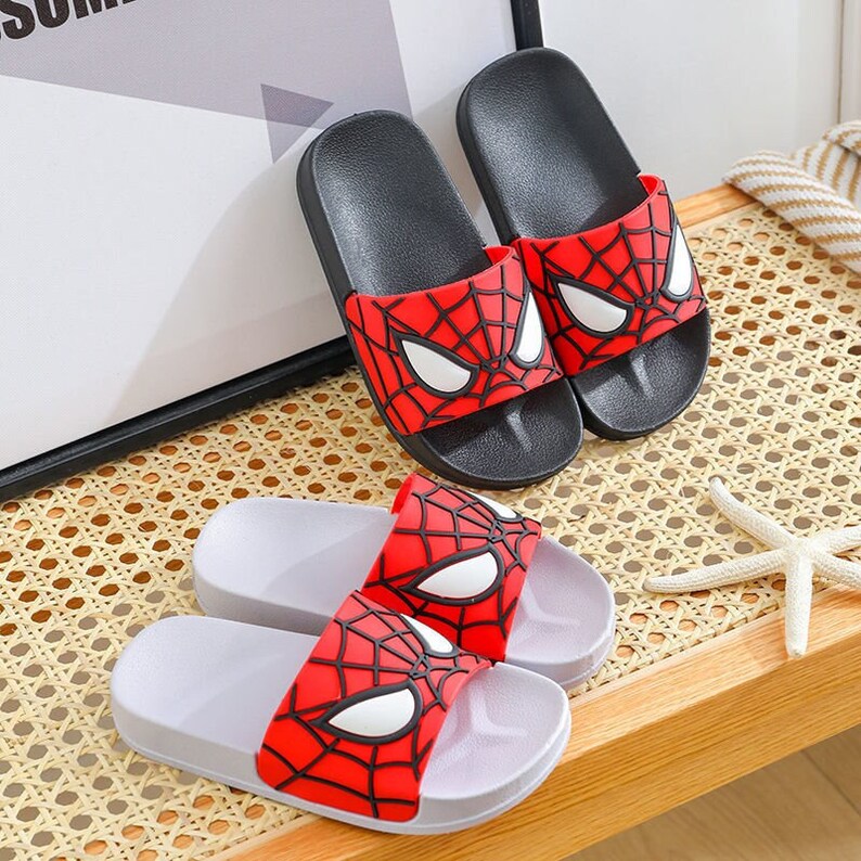 Spider Man Slides Marvel Superhero Gifts Slides for Boys - Etsy