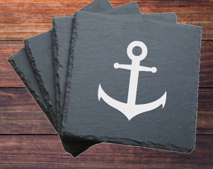 Nautical Coaster Set : With Epoxy Resin - Etsy Canada