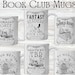 Book Club Coffee Mugs, Gift for Book Lovers, Book Club Matching Cups ...