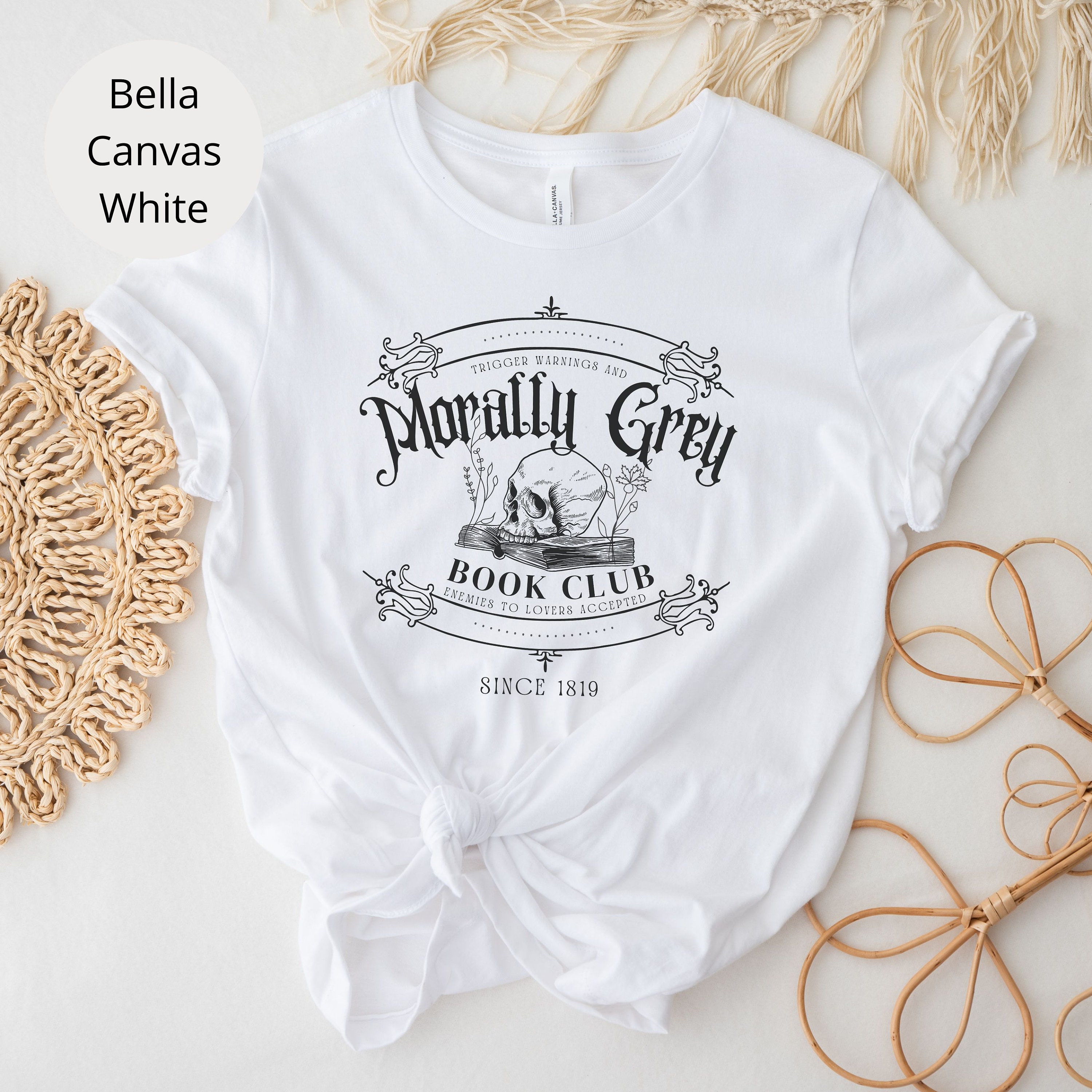 Morally Grey Book Club Shirt Dark Romance Tee Morally Grey - Etsy