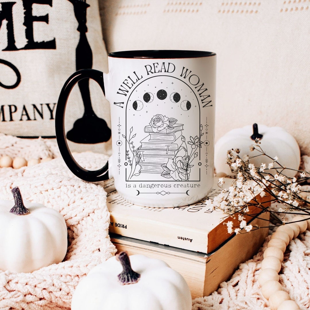 Bookish Mug, Book Lover Librarian Mug, Booktok Things, Gift for ...
