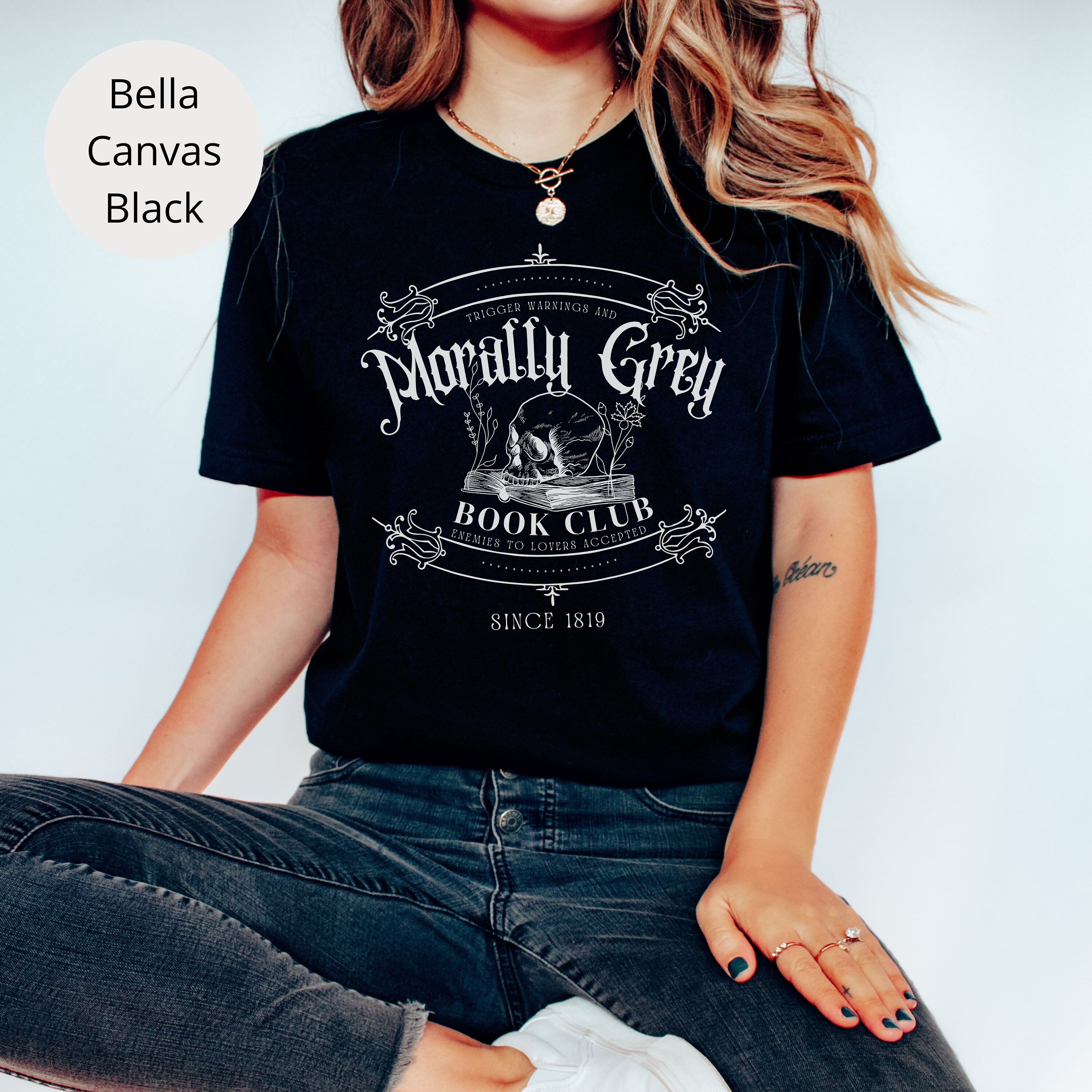 Morally Grey Book Club Shirt Dark Romance Tee Morally Grey - Etsy