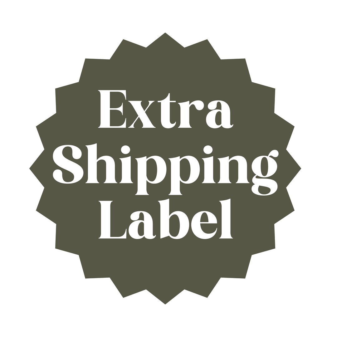 Shipping Label - Etsy