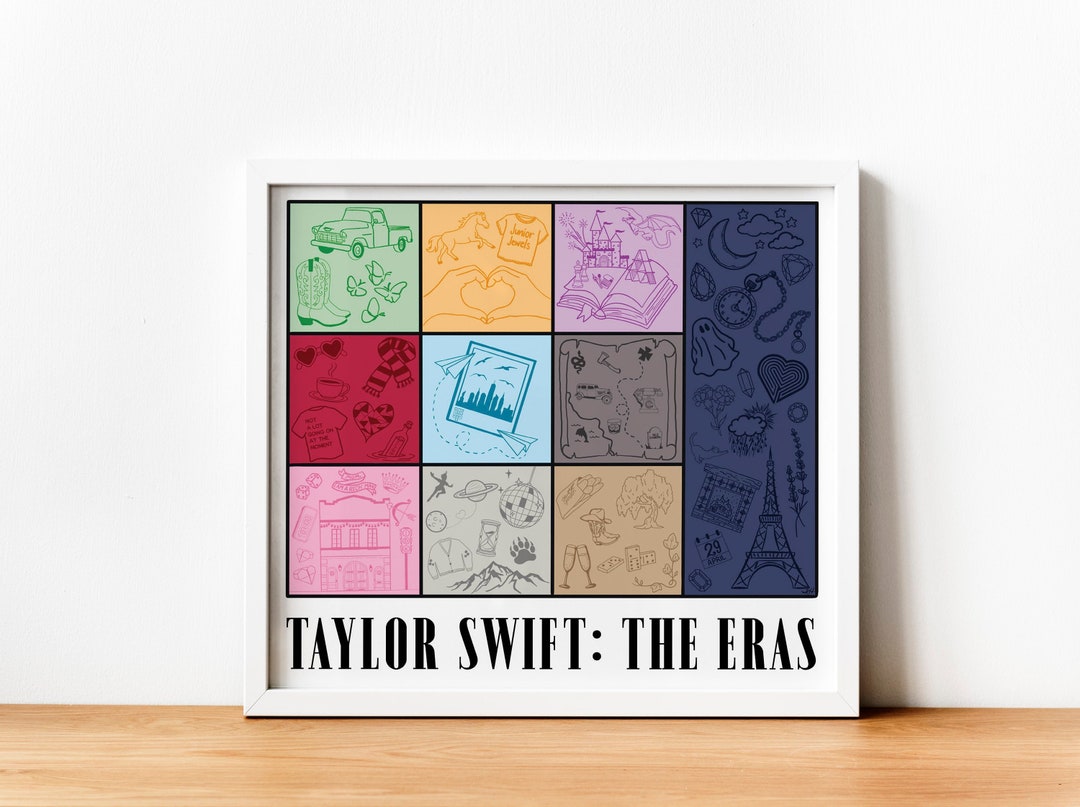 TS the Eras Poster - Digital - Etsy