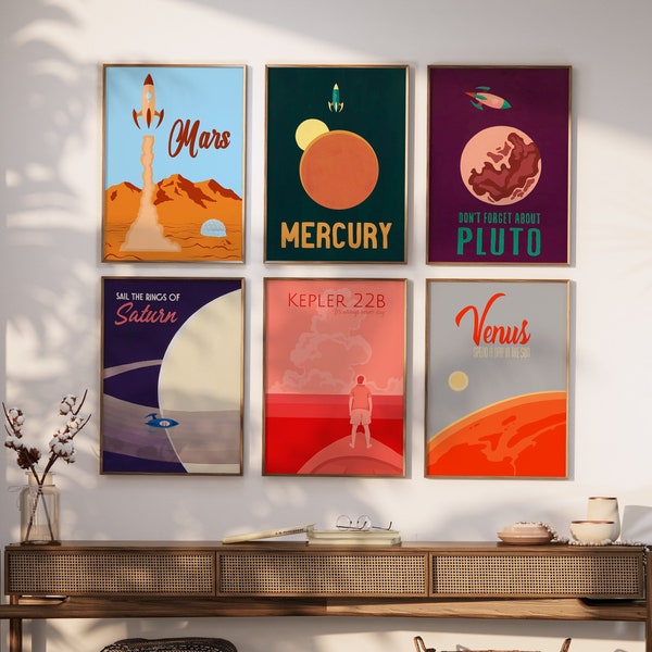 Planet Poster - Etsy