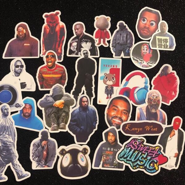 Kanye Sticker - Etsy