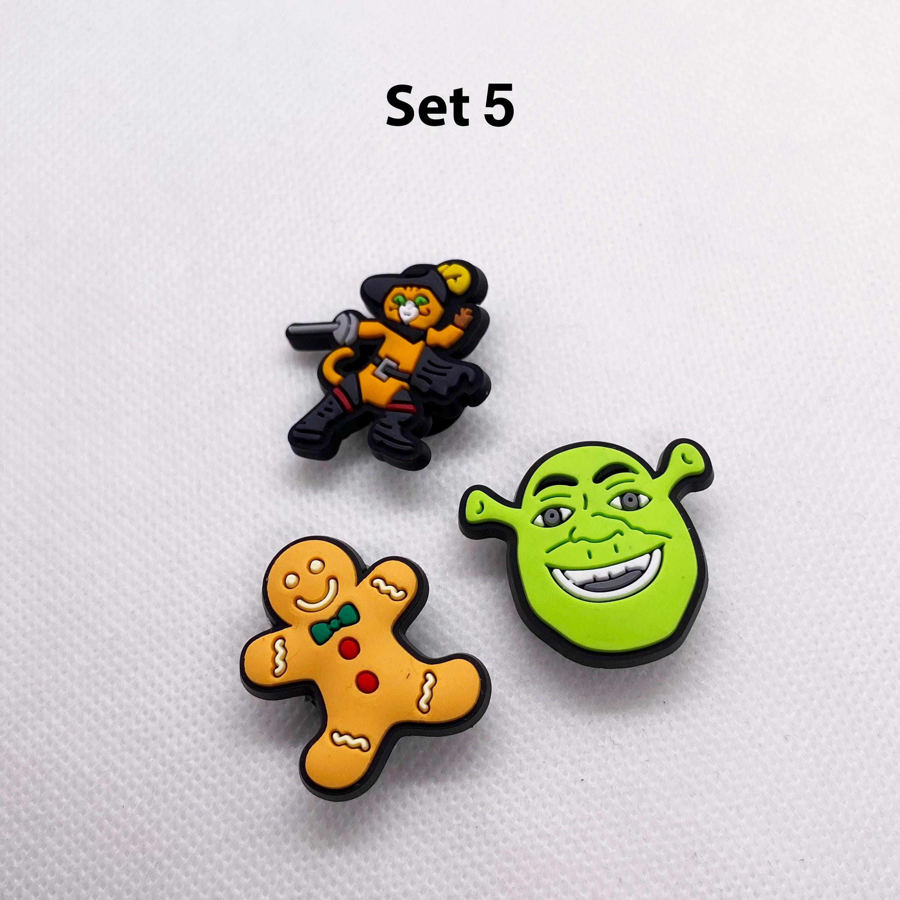 Shrek Croc Charms Movie-themed Shrek Jibbitz for Crocs Fun Fairy Tale ...