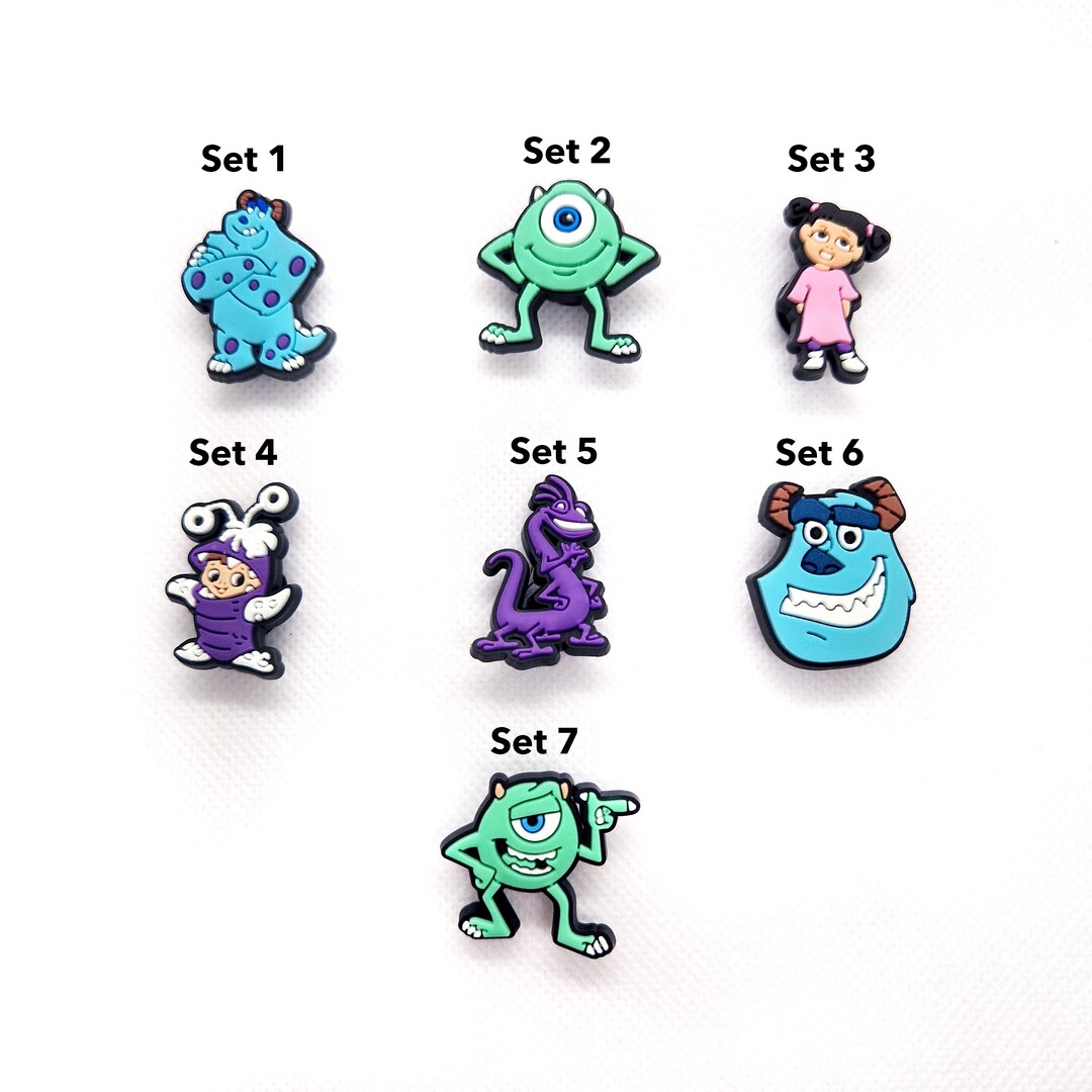 Monsters University Croc Charms for Kids Fun Jibbitz Featuring Mike ...