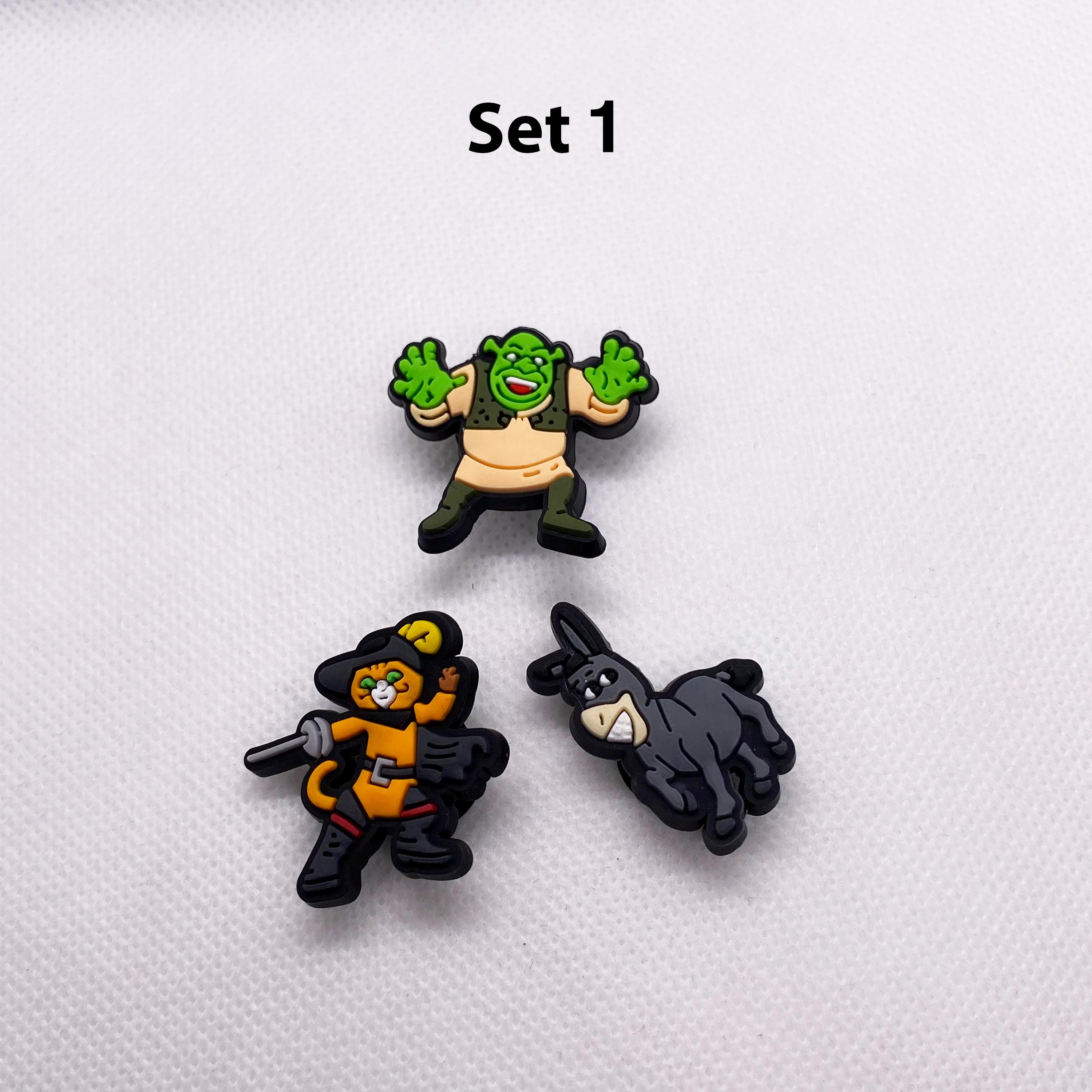 Shrek Croc Charms Movie-themed Shrek Jibbitz for Crocs Fun Fairy Tale ...