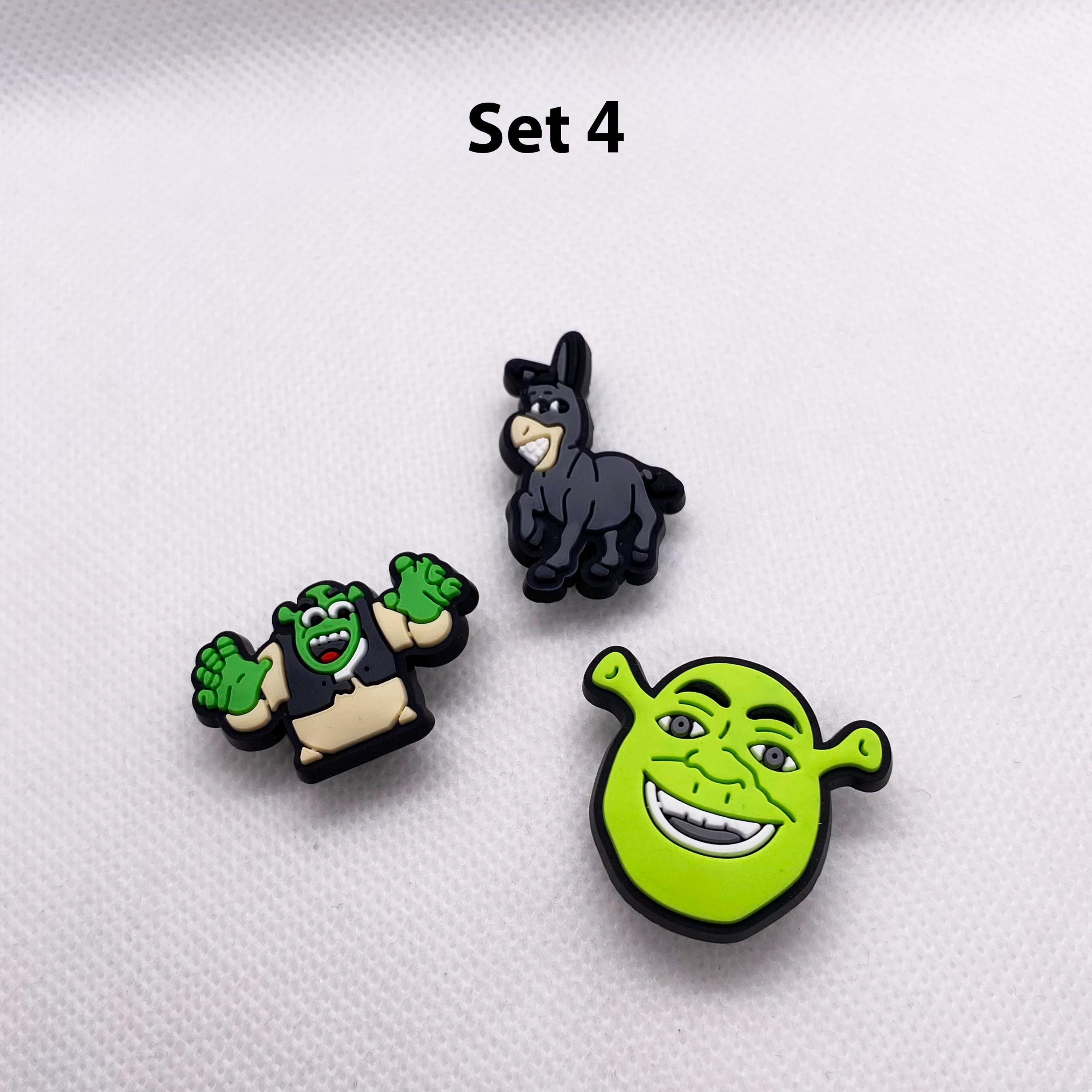 Shrek Croc Charms Movie-themed Shrek Jibbitz for Crocs Fun Fairy Tale ...