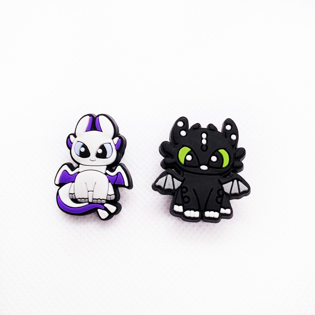 How to Train Your Dragon Croc Charms Fun Jibbitz for Kids Dragon-themed ...