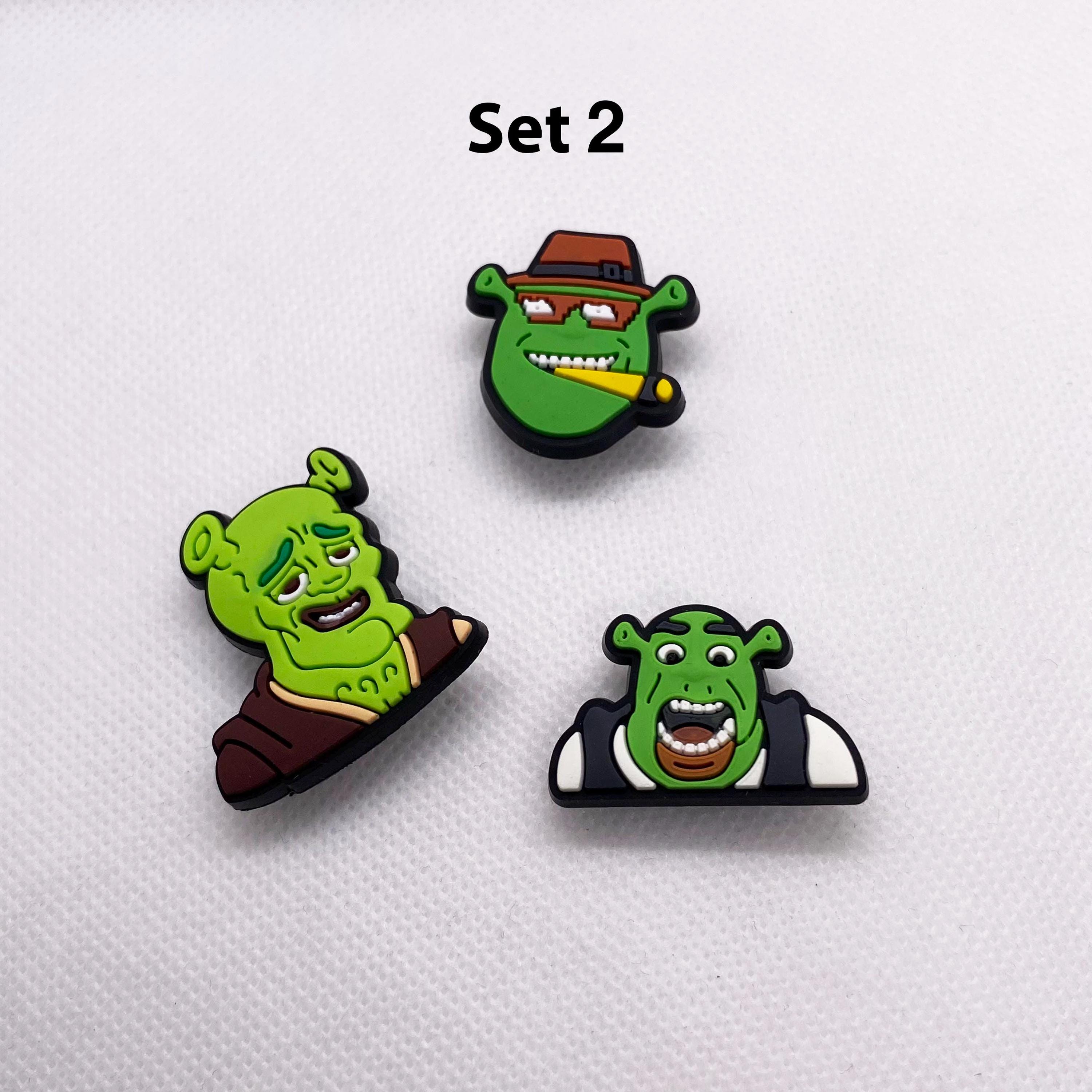 Shrek Croc Charms Movie-themed Shrek Jibbitz for Crocs Fun Fairy Tale ...