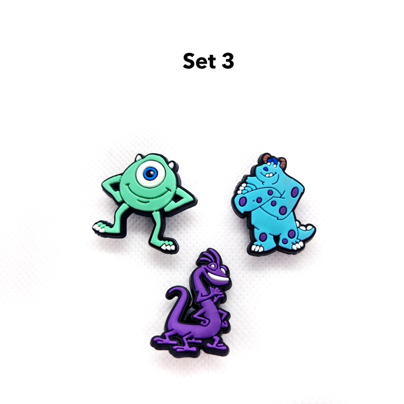 Monsters University Croc Charms for Kids Fun Jibbitz Featuring Mike ...