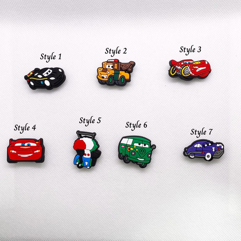 Lightning Mcqueen Croc Charms Rev up Your Style With Cars Movie Jibbitz ...