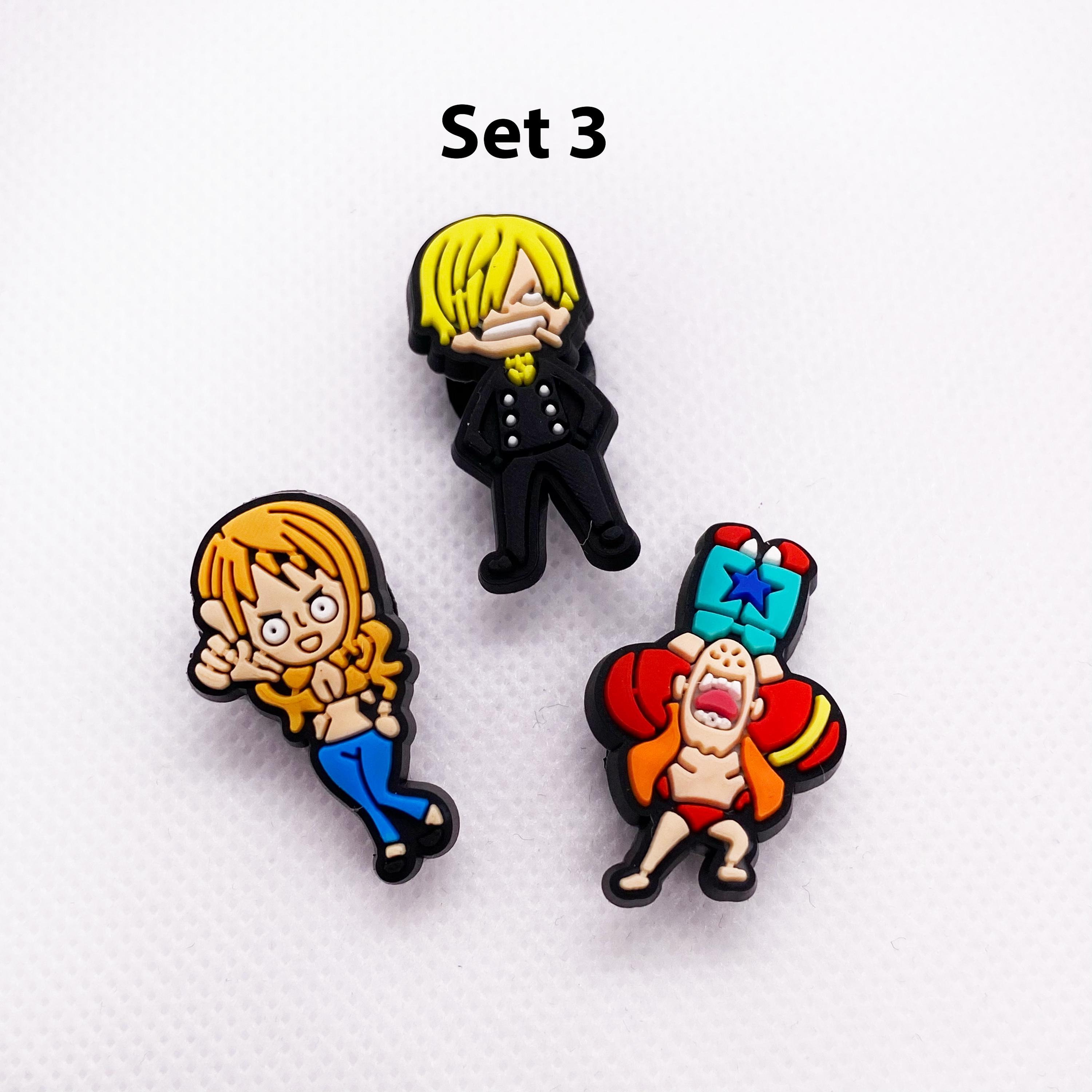 One Piece Anime Croc Charms for Fans & Collectors Perfect Jibbitz ...
