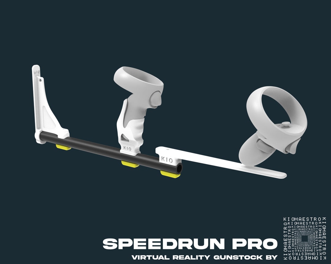 SPEEDRUN PRO VR Gunstock Meta Oculus Quest 2 / Quest Pro / - Etsy