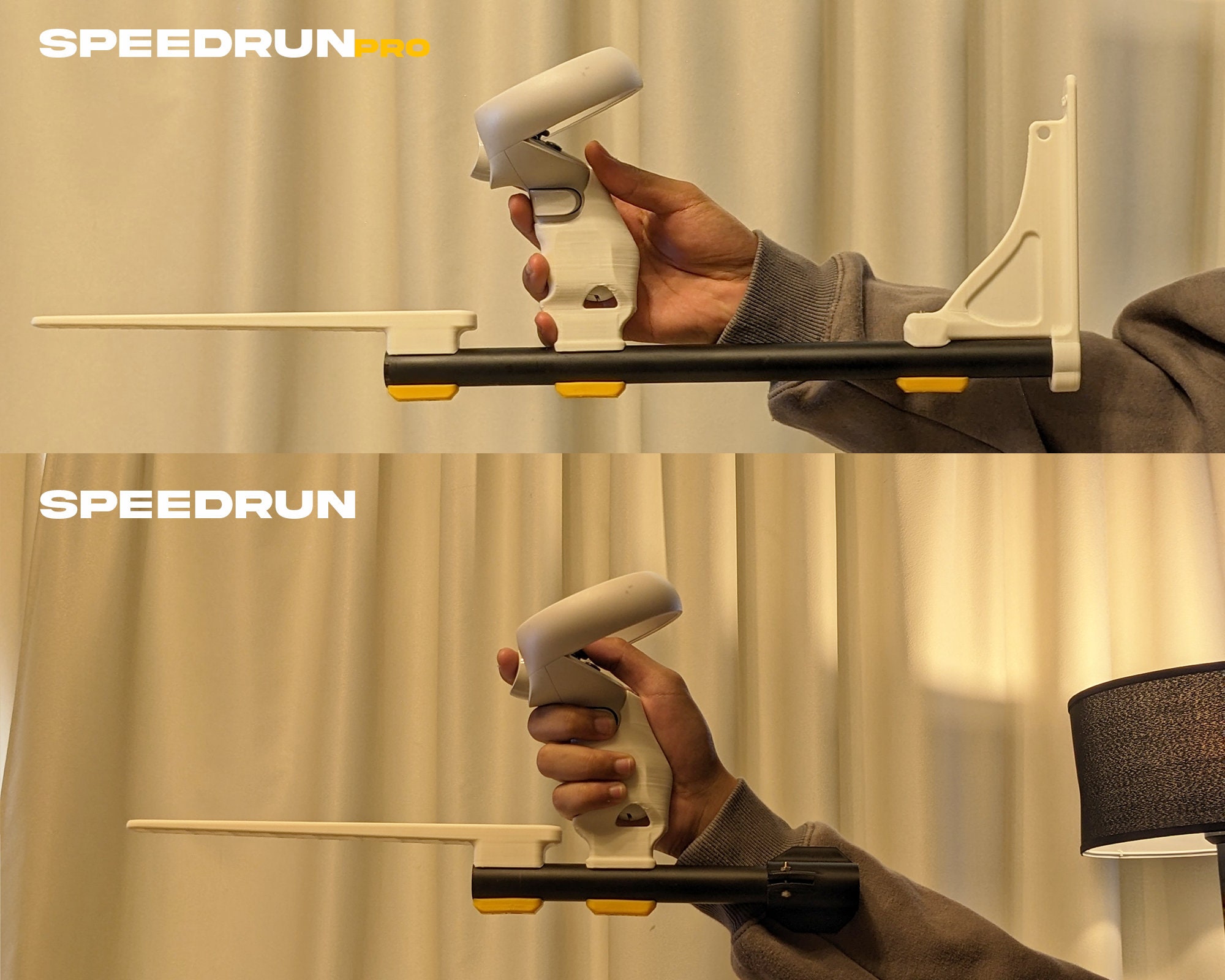 SPEEDRUN PRO VR Gunstock Meta Oculus Quest 3 / Quest 2 / Quest Pro - Etsy