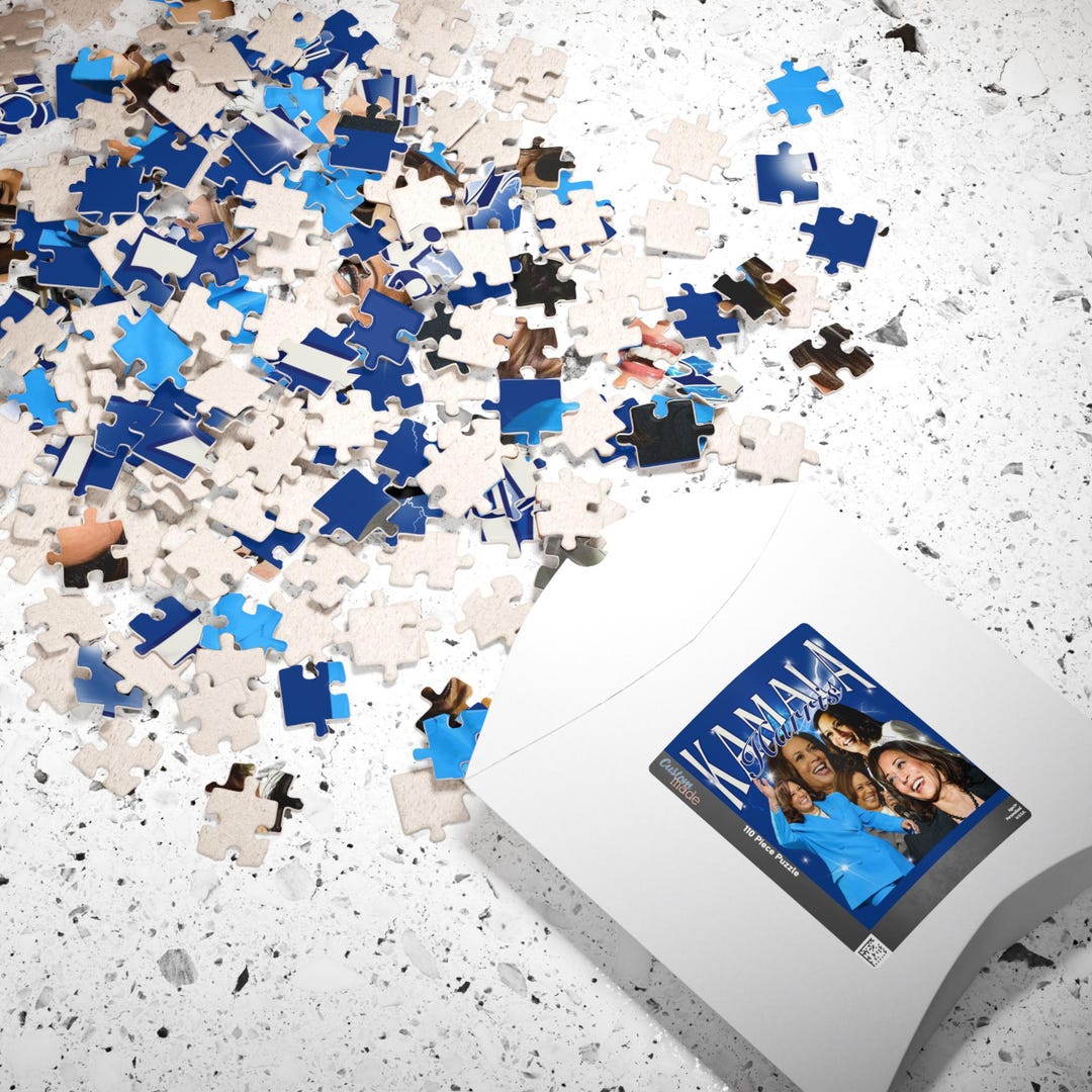 Kamala Harris Puzzle Empowering Political Gift, HARRIS 2024, Kamala ...